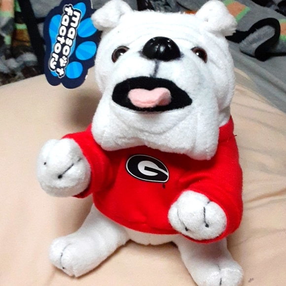 Mascot Toys | Toys | Rare Uga English Bulldog Mascot Factory Plush Toy ...
